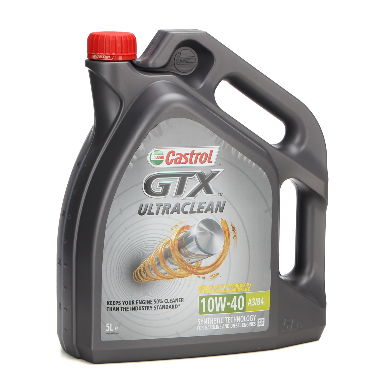 10 Liter CASTROL Motoröl Öl GTX ULTRACLEAN 10W-40 10W40 A3/B4 - ws ...