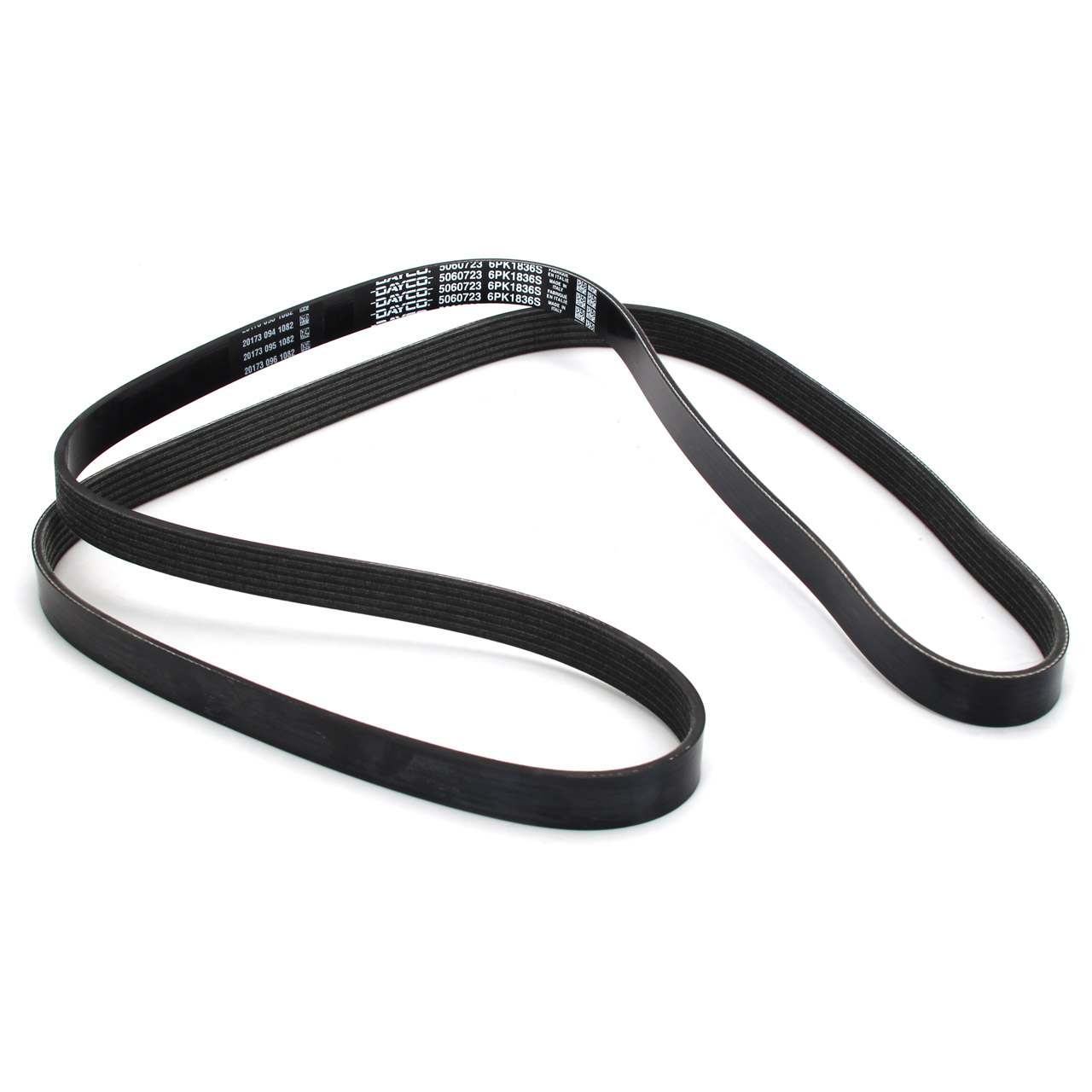 2x DAYCO Keilrippenriemen Lima+Klima BMW 1er E87 118d 120d 3er E90 E91 ...