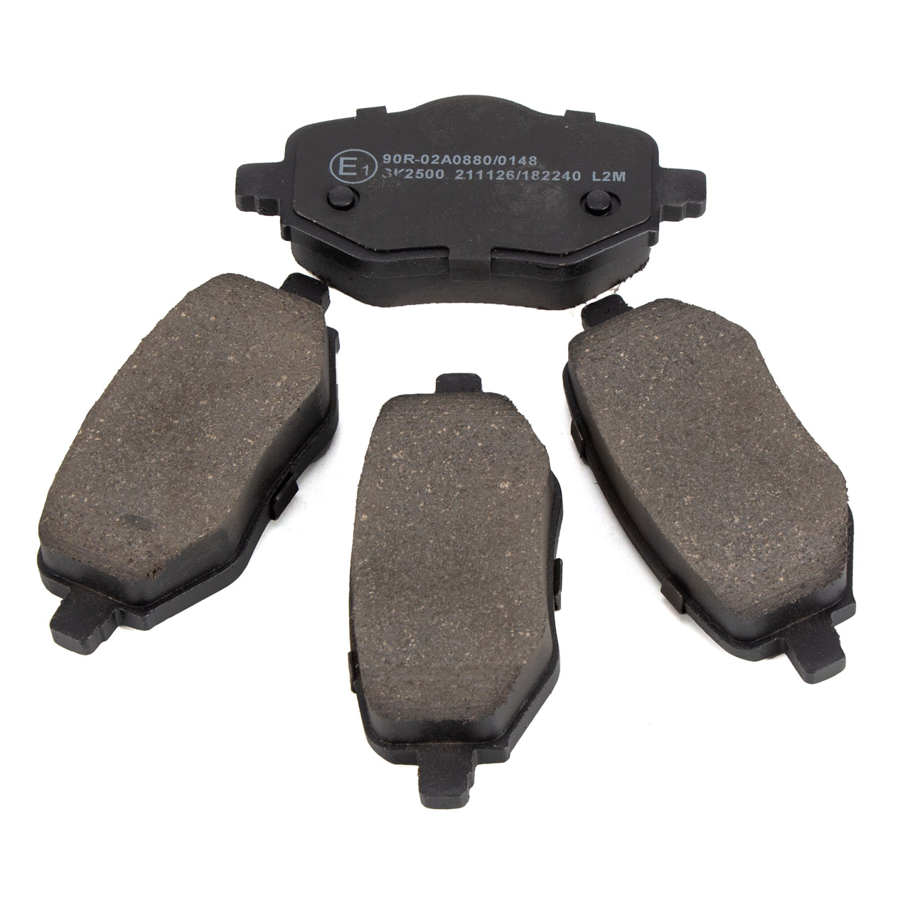 EUROREPAR Bremsbeläge CITROEN DS JEEP OPEL Corsa F Mokka PEUGEOT hinten ...