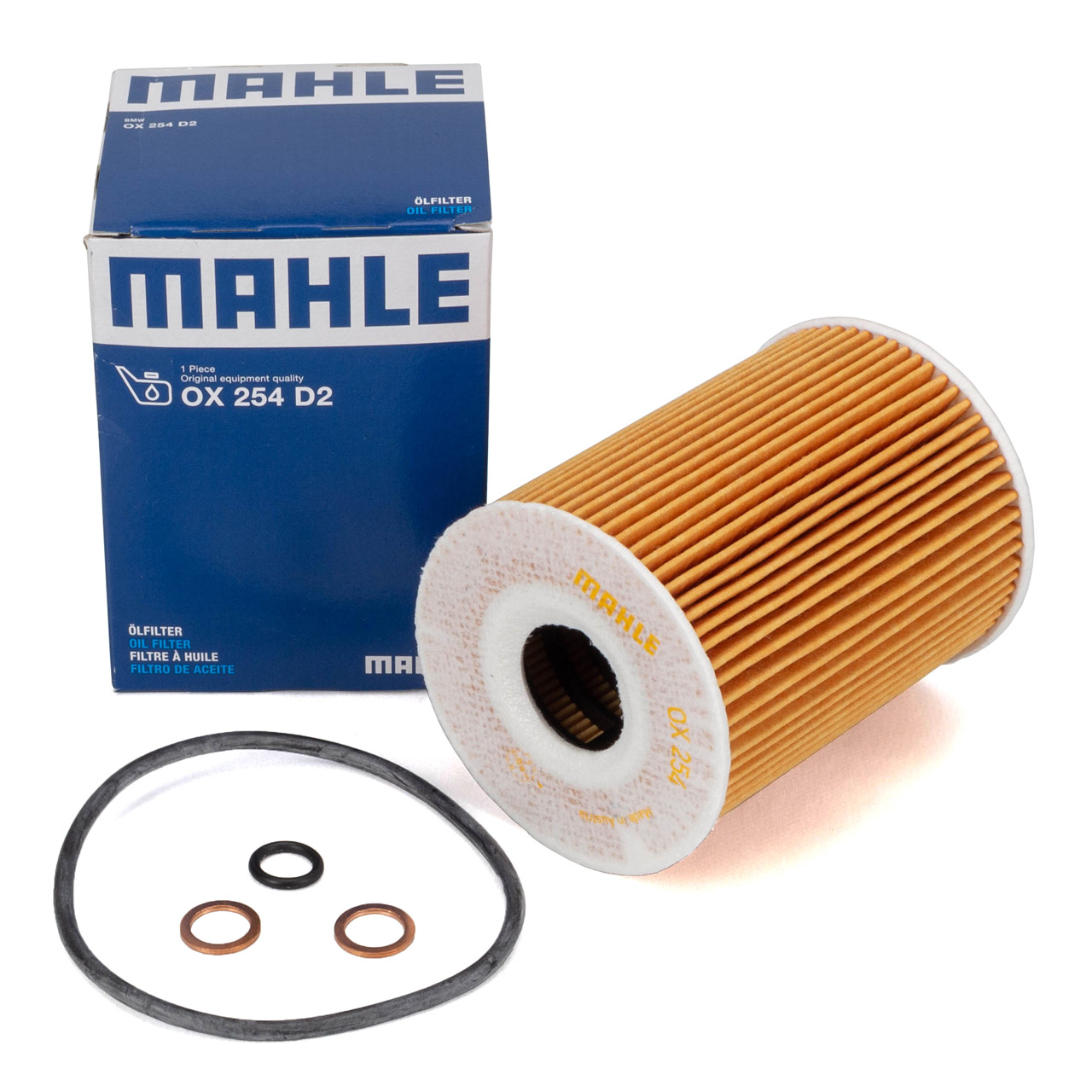 MAHLE Ölfilter - OX 254D2 - ws-autoteile.com