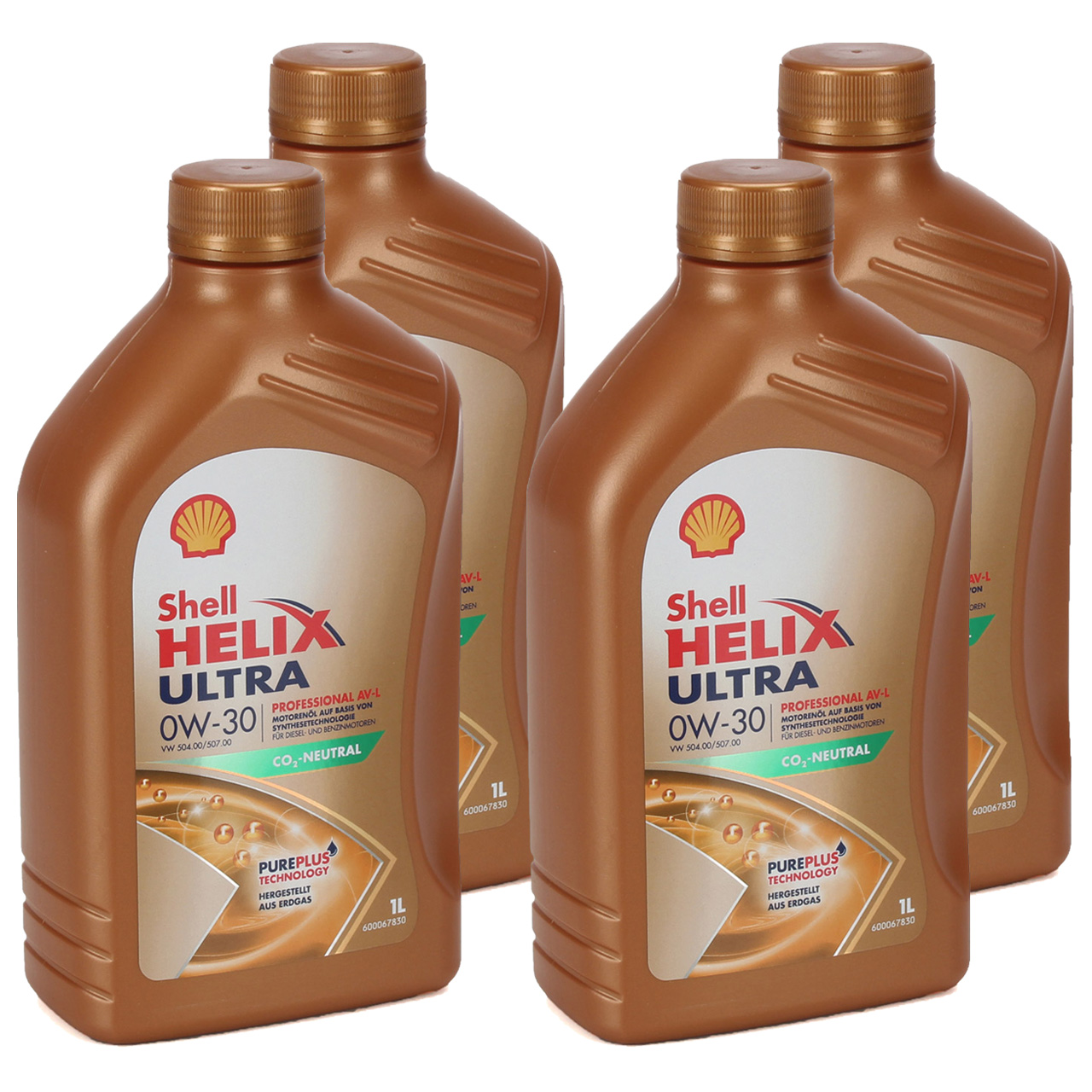 SHELL Motoröl 0W30 HELIX ULTRA AV-L 4L_PKT962W107 - ws-autoteile.com