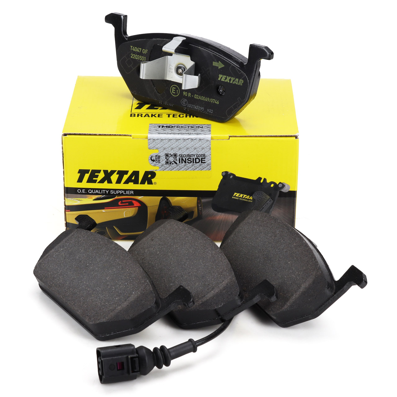 TEXTAR Bremsbeläge - 2500801 - ws-autoteile.com