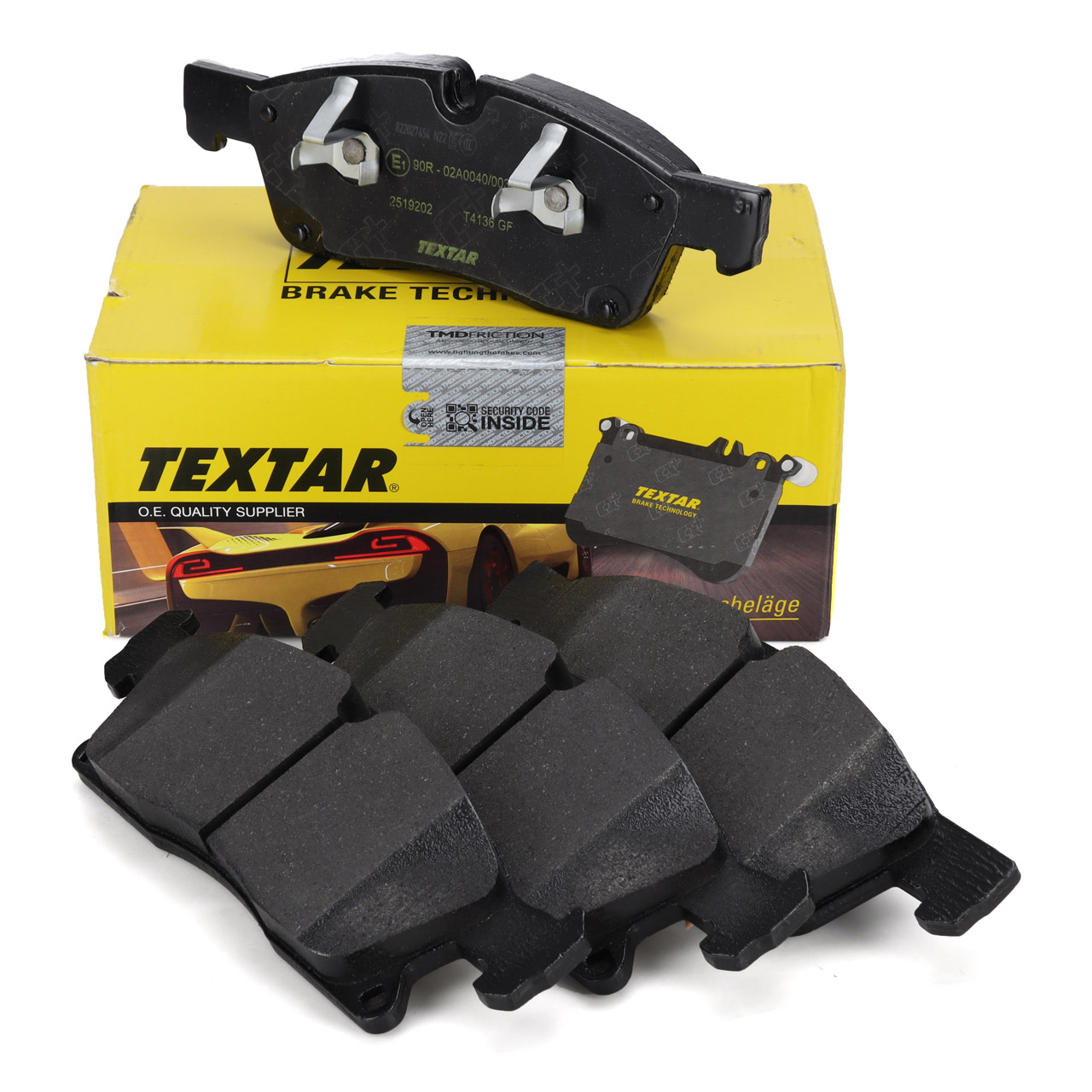 TEXTAR Bremsbeläge - 2519202 - ws-autoteile.com